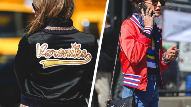 Street style trend: la varsity jacket - Grazia.it