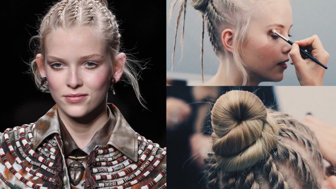 Valentino: stupisce sulla passerella con capelli rasta e treccine afro ...