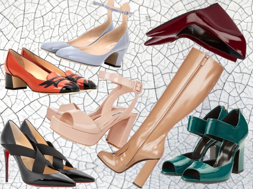 Le scarpe in vernice per l’inverno 2015 - Grazia.it