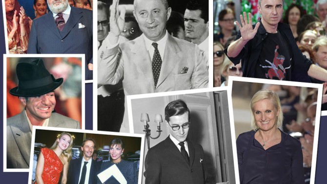 I direttori creativi di Dior da Monsieur Christian a Maria Grazia ...