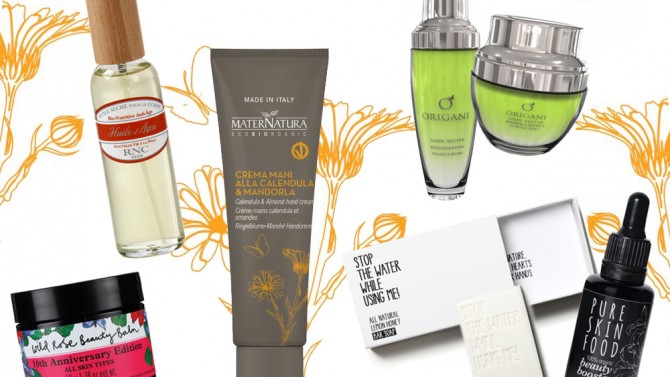 Cosmetici naturali organici: creme, sieri e detergenti