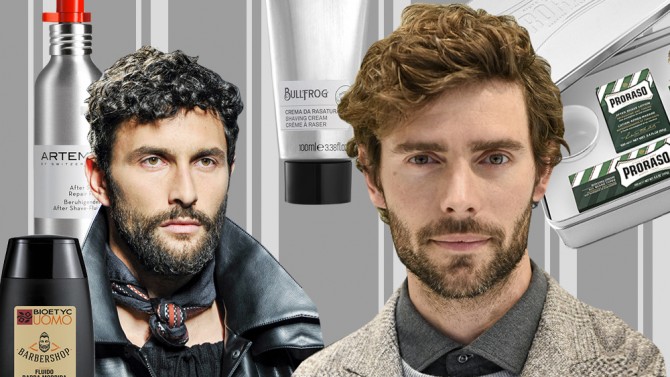 Barba curata: cera, shampoo, balsamo, crema da uomo
