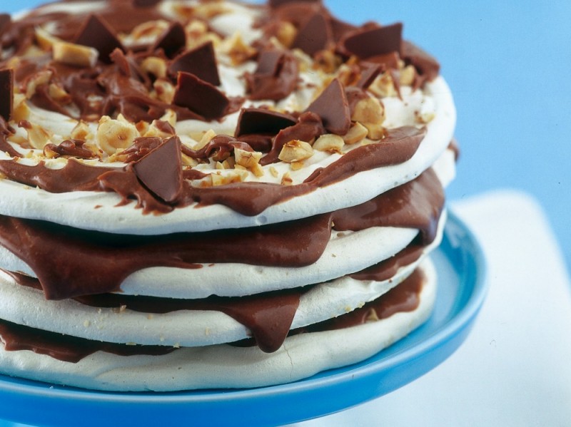 Torta di meringhe alla Nutella®