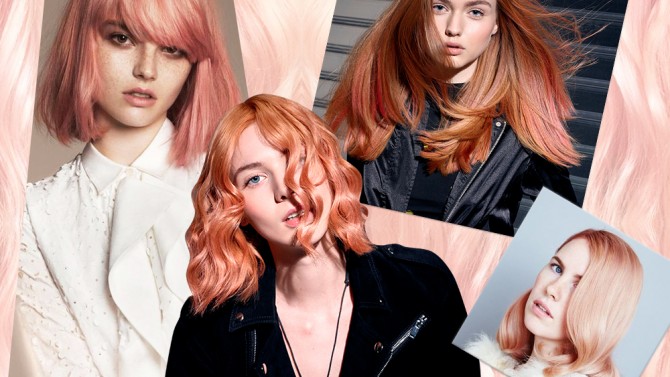 Capelli Peach Blonde: la tinta biondo pesca del momento