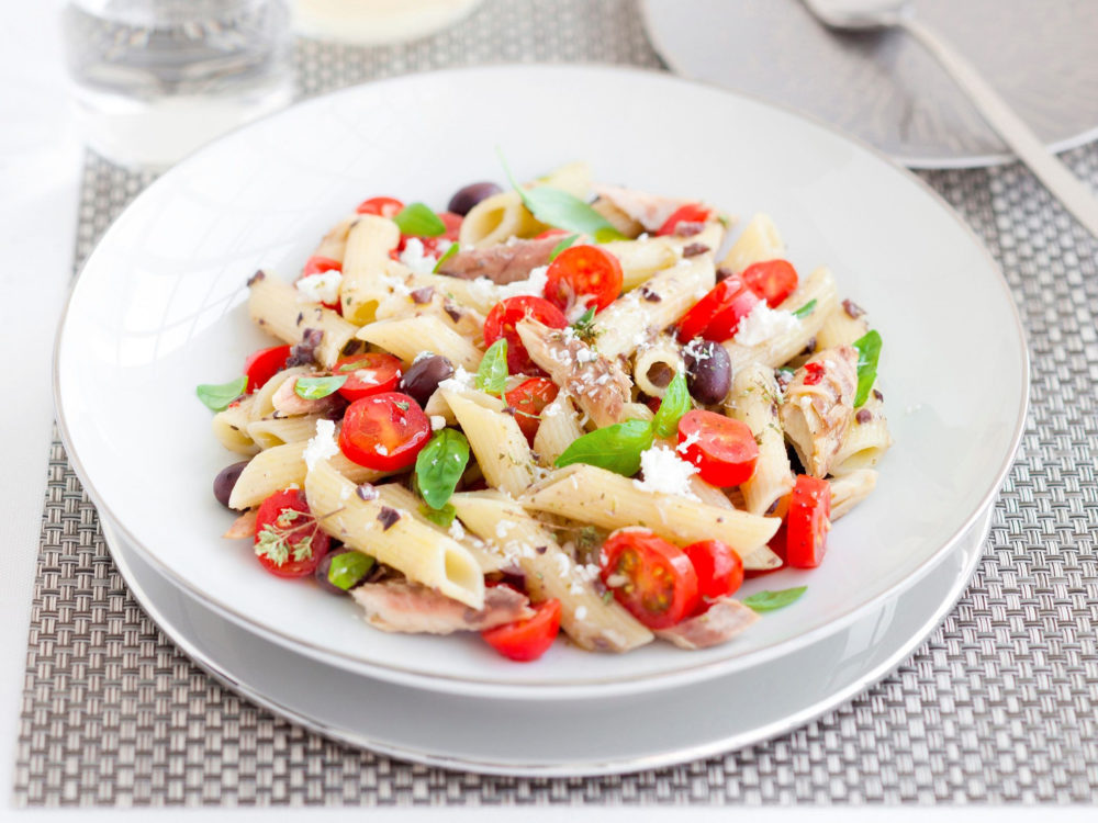 Pasta fredda mediterranea