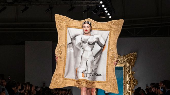 Moschino: la sfilata primavera-estate 2020 è un omaggio a Picasso