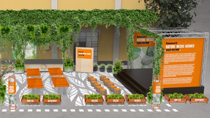 Timberland inaugura a Milano il suo l’orto urbano con "Urban Greening"