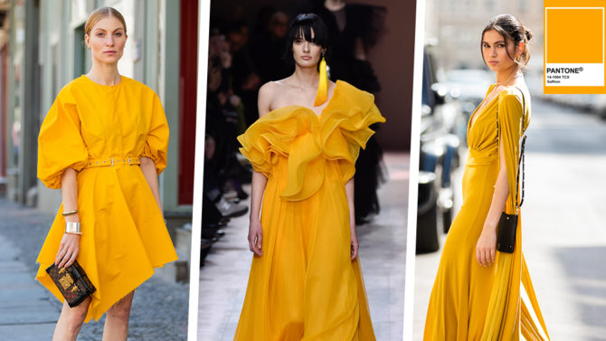 Giallo zafferano: è lui il colore moda scelto da Pantone per l'estate 2020!