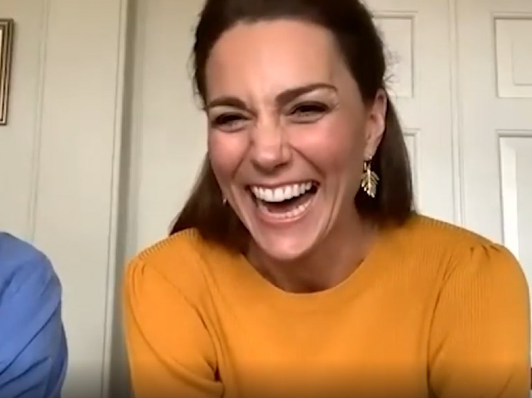 Kate Middleton e i suoi outfit su Zoom (e i capi per copiarli)