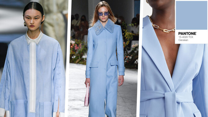 Azzurro Ceruleo: il colore di tendenza per l'abbigliamento di Primavera