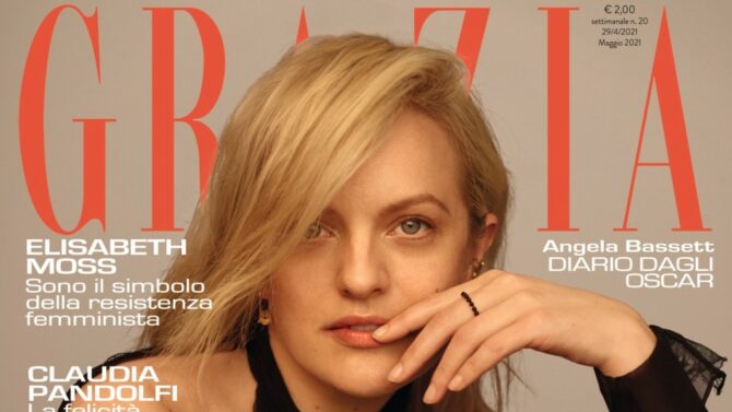 Grazie è in edicola con Elisabeth Moss - Grazia.it