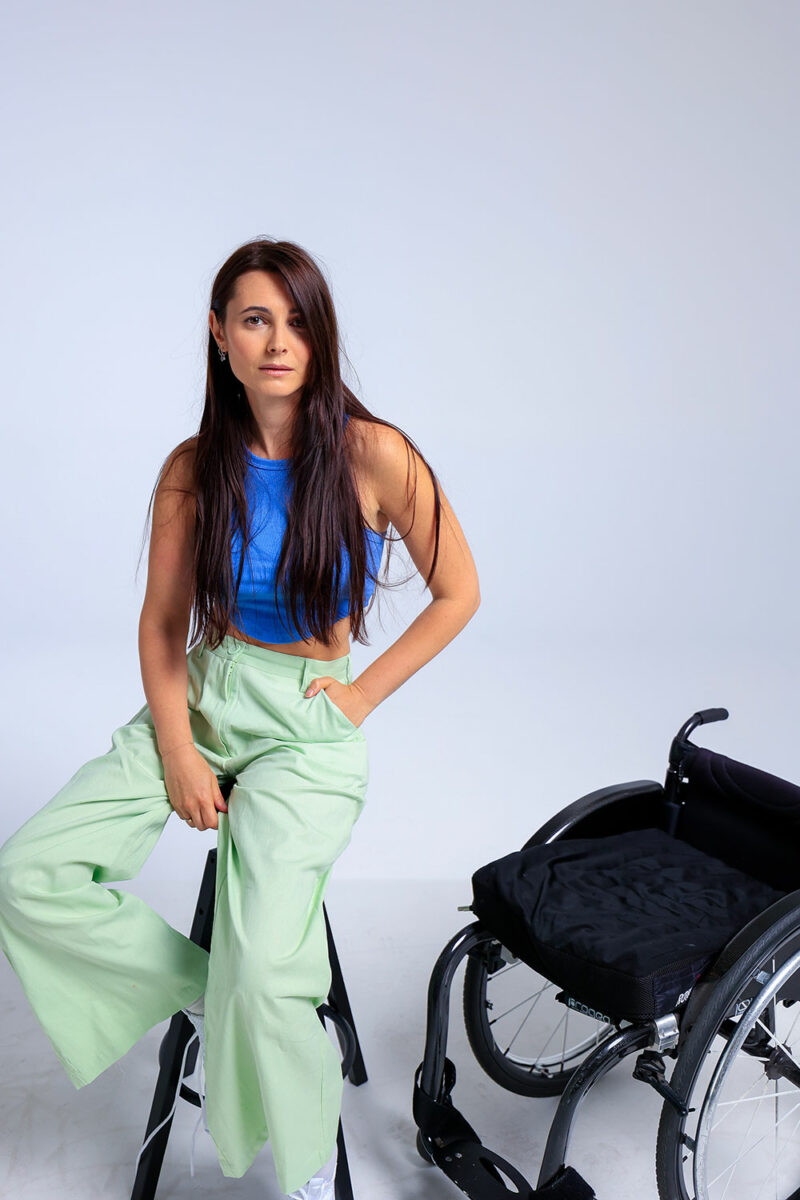 Giulia Lamarca: «Non è un Paese per le madri in sedia a rotelle ...