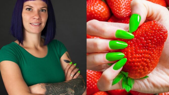 Unghie verde fluo: il colore ideale per ogni occasione