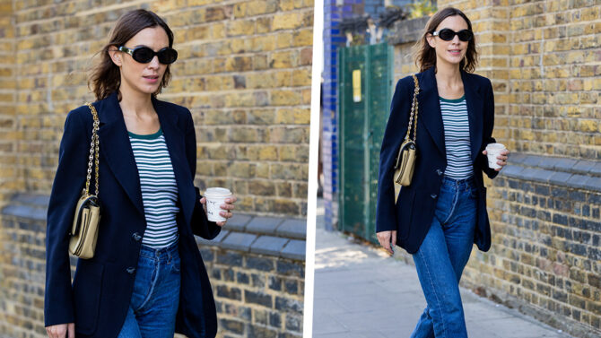 Blazer e jeans sono il nostro look perfetto (anche per Alexa Chung)