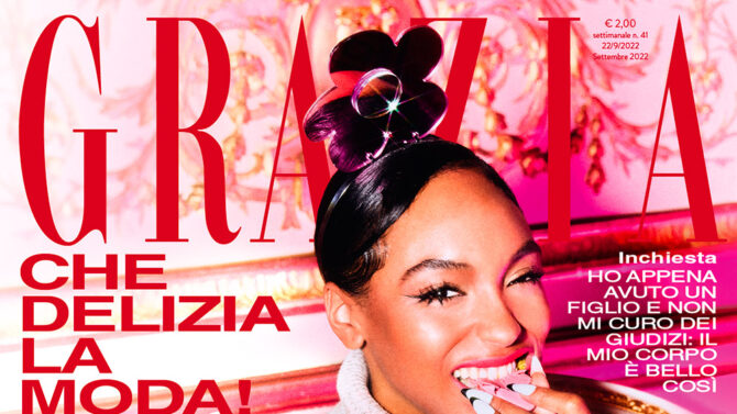 Grazia è in edicola con Jourdan Dunn - Grazia.it