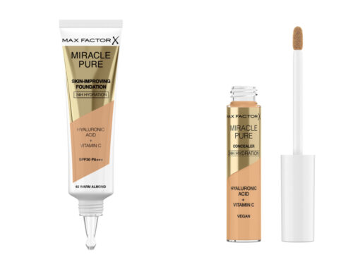 Max Factor Miracle Pure: fondotinta e correttore base viso luminosa ...