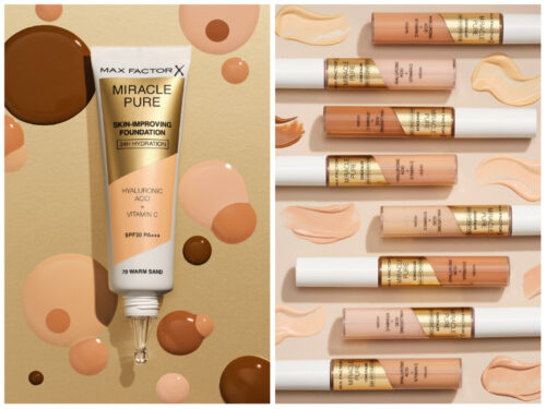 Max Factor Miracle Pure: fondotinta e correttore base viso luminosa ...