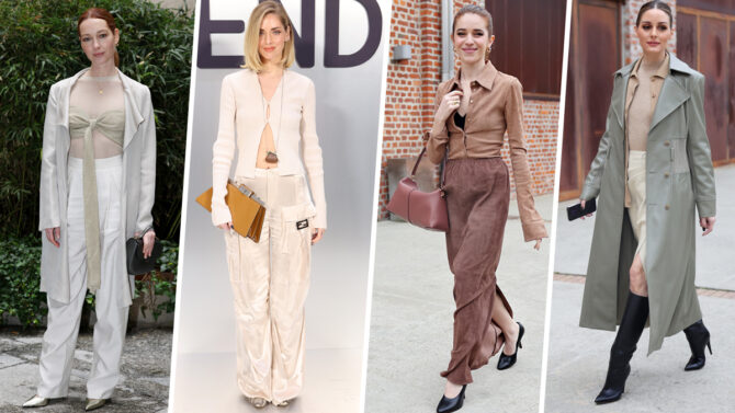 Dua Lipa, le star di Mare Fuori e le celeb alle sfilate di Milano