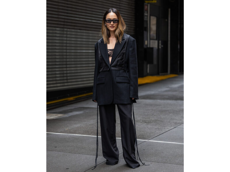 Total black: 5 idee (avvistate alla NYFW) su come indossarlo