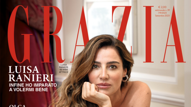 Luisa Ranieri vi aspetta su Grazia, da oggi in edicola e su app