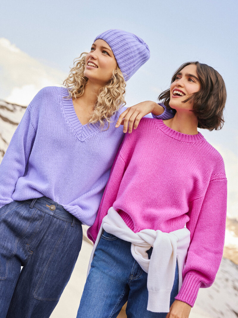 Chiara Ferragni con il maglione Falconeri che tutte vorremmo