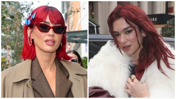 Tendenza capelli rossi come Dua Lipa, Lily Allen e Megan fox - Grazia