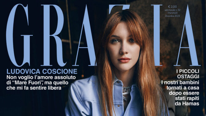 Grazia è in edicola con Ludovica Coscione - Grazia.it