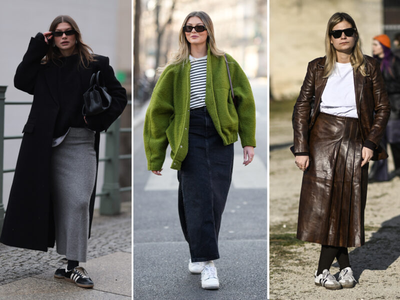 Gonna e sneakers: come indossare l'outfit più cool dell'inverno