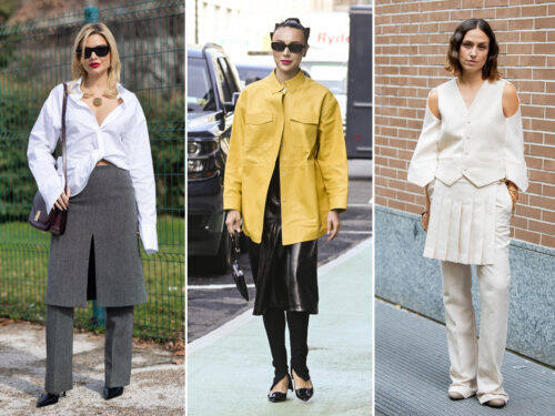 Gonne sopra i pantaloni: 5 idee per seguire il trend del momento