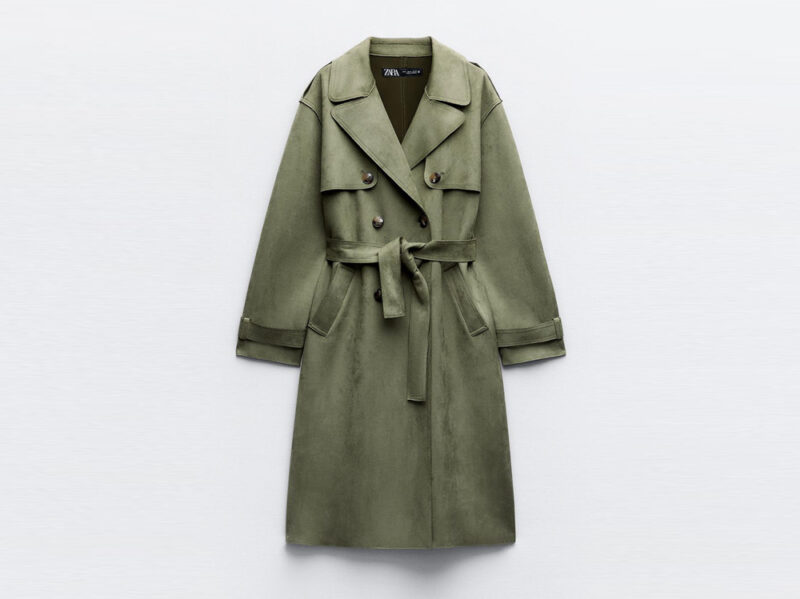 Trench verde: l'alternativa ideale ai classici modelli color cammello