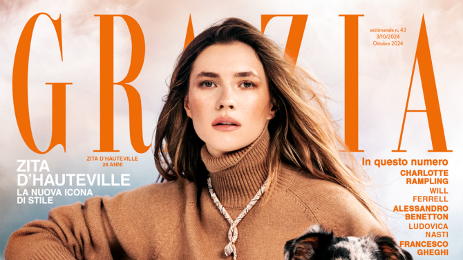 Grazia è in edicola con Zita d’Hauteville - Grazia.it