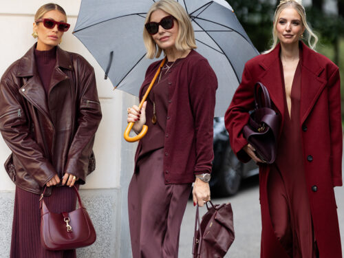 Come abbinare il bordeaux in inverno: 5 outfit da provare subito