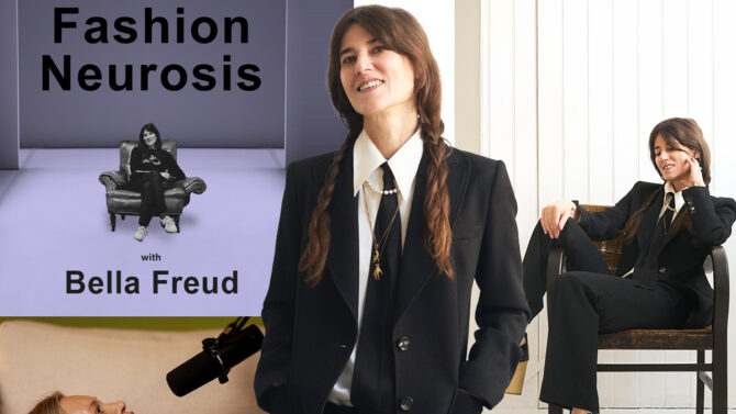 Bella Freud e l’importanza delle parole su Fashion Neurosis - Grazia.it