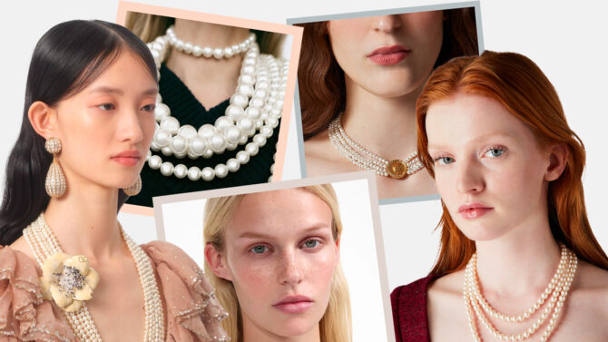 La collana di perle è l'accessorio più chic da sfoggiare everyday!