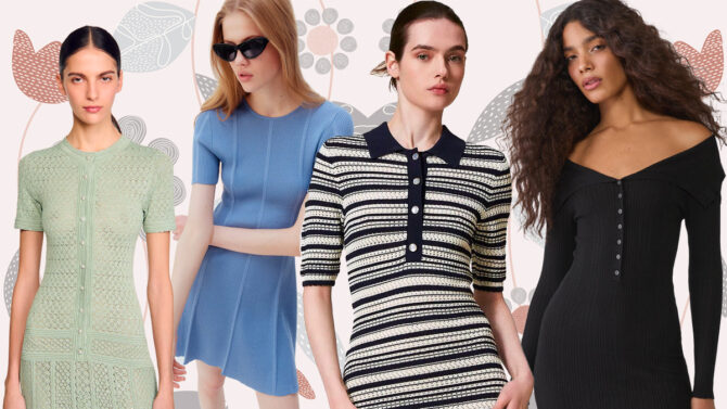 Vestiti in maglia: i modelli chic per la primavera