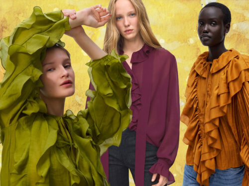 Bluse con volant: i modelli must have dell'autunno-inverno 2025