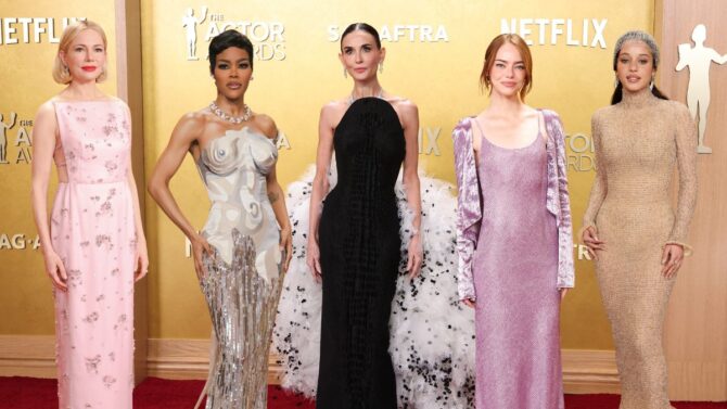 Actor Awards 2026: tutti i look delle celebrities sul red carpet