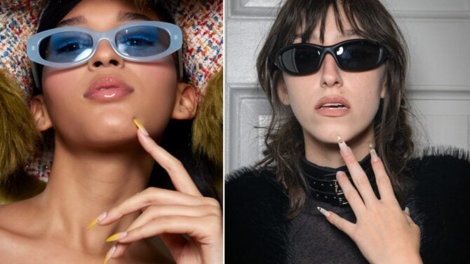 Single Dot French Manicure: il nuovo minimal dei pois sulle unghie